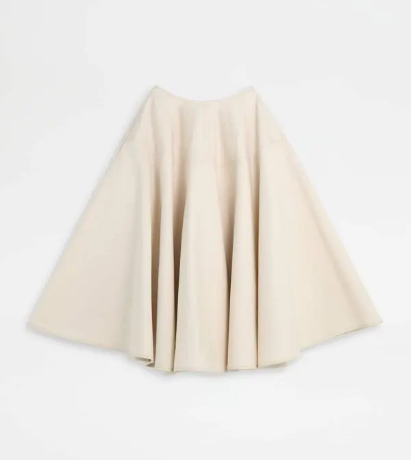 TOD'S Cotton And Silk Skirt