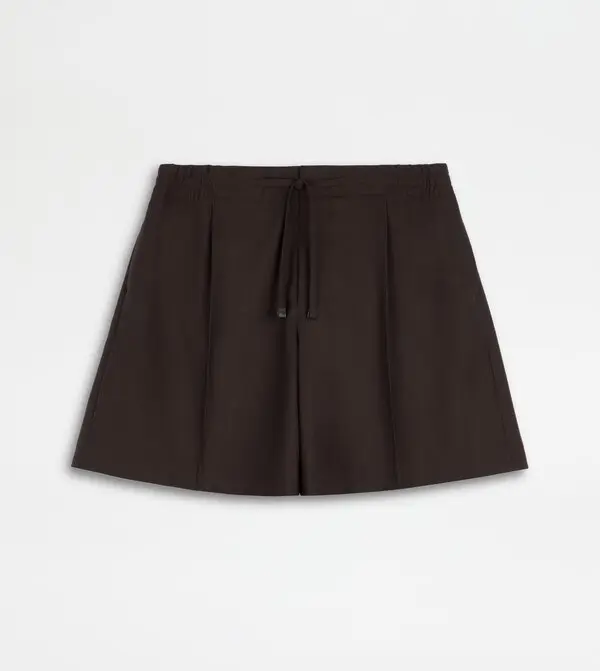 TOD'S Wool Shorts With Drawstring