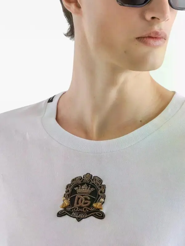 Dolce & Gabbana T-shirt With Heraldic Patch