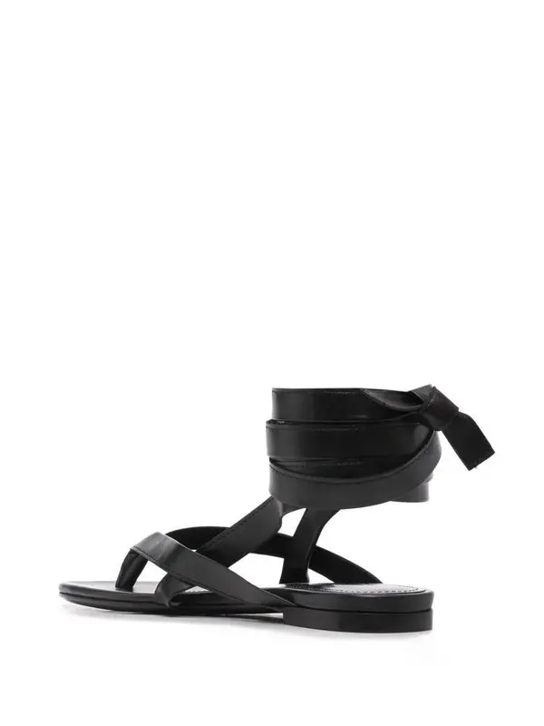 Attico Ankle-strap Flat Sandals