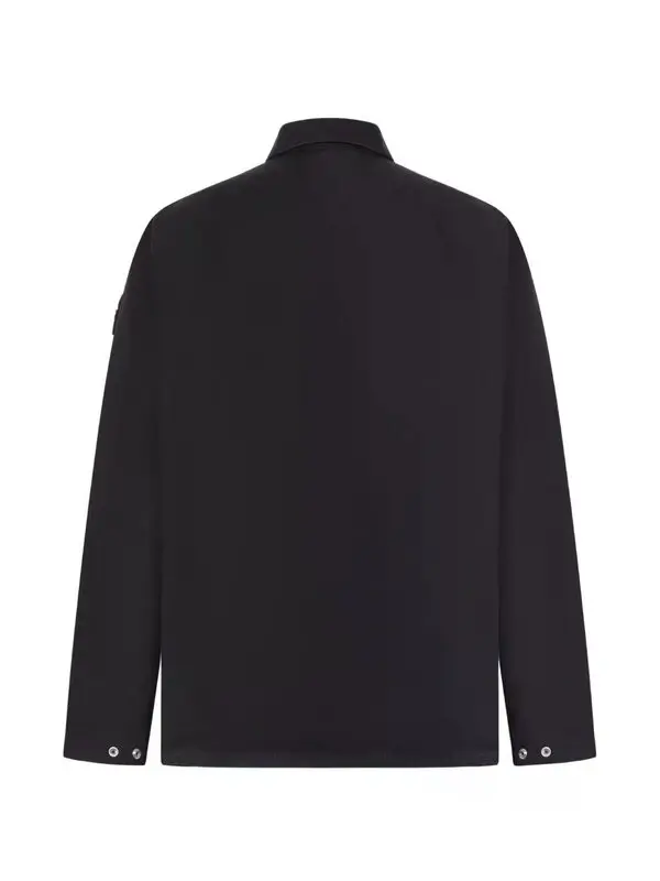 Stone Island Flap-pocket Zip-up Shirt