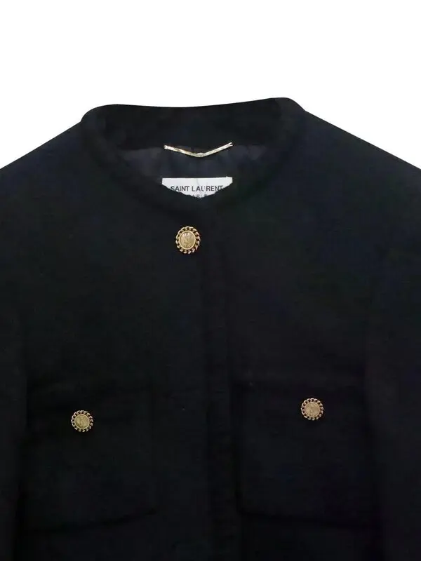 Saint Laurent Four-pocket Tweed Jacket