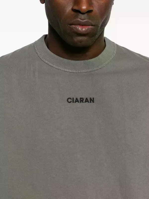 CIARAN Logo-embroidery T-shirt
