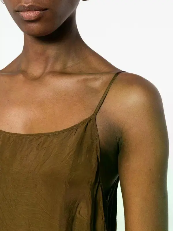 UMA WANG Mud Jersey Anaya Maxi Dress