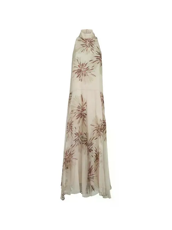 Brunello Cucinelli Maxi Dress - Neutrals