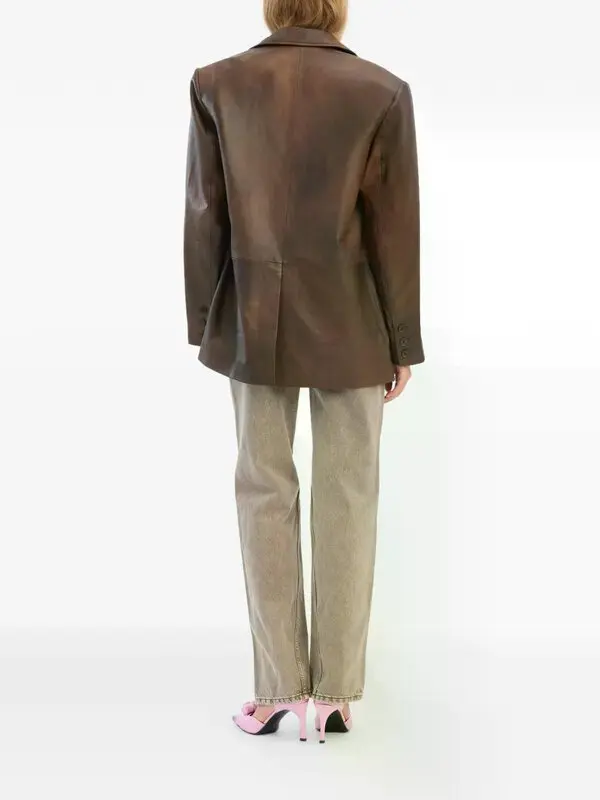 ROTATE BY BIRGER CHRISTENSEN Leather Blazer