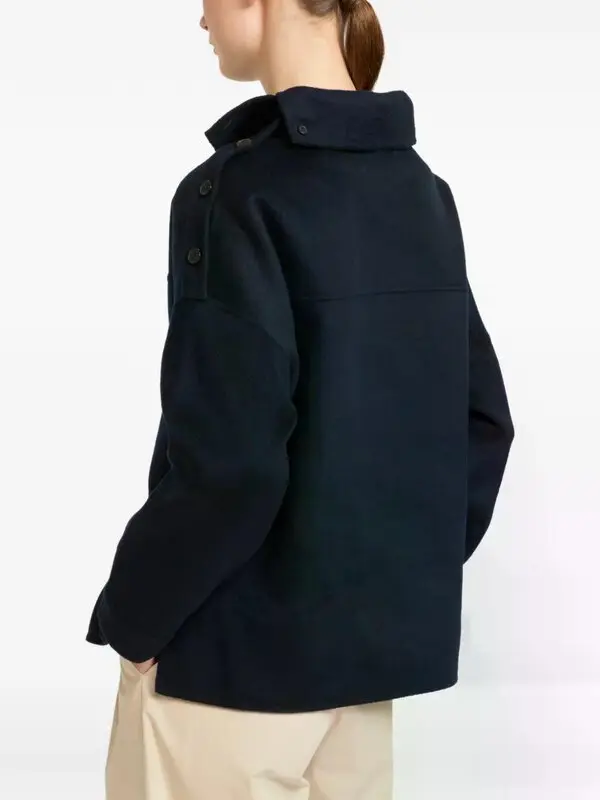 YVES SALOMON Asymmetric-neck Sweater