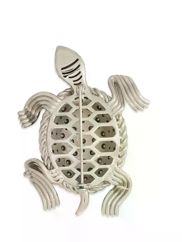 Dolce & Gabbana Turtle Embellished Brooch