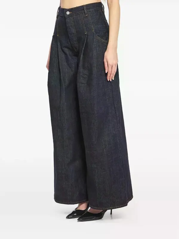 Jacquemus Souro De-nimes Pleated Jeans