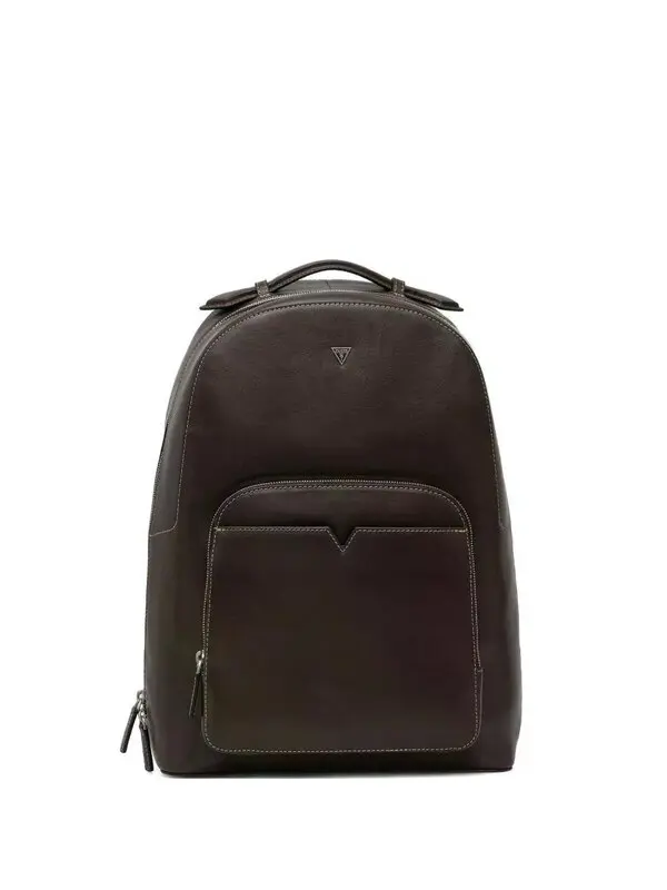 Guess Zip-fastening Backpack - Brown