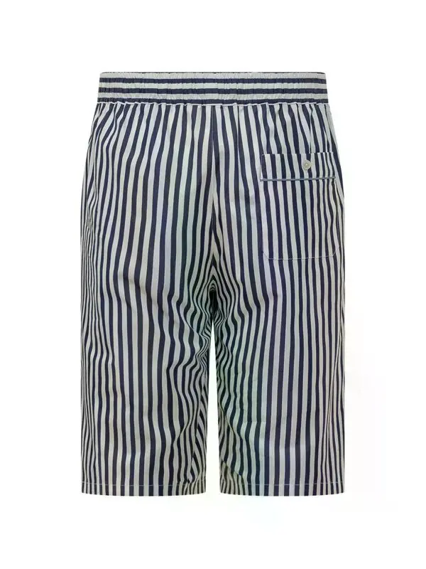 Dolce & Gabbana Striped Drawstring Shorts