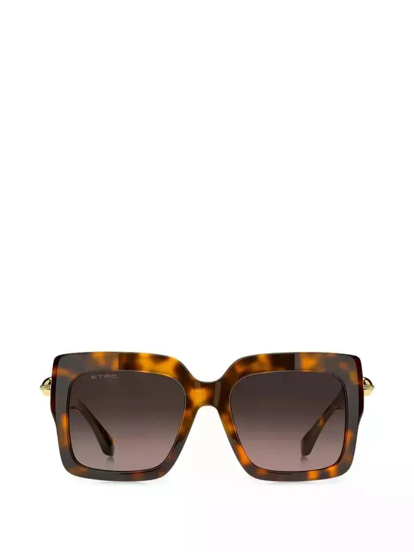 Etro Square Frame Sunglasses - Brown