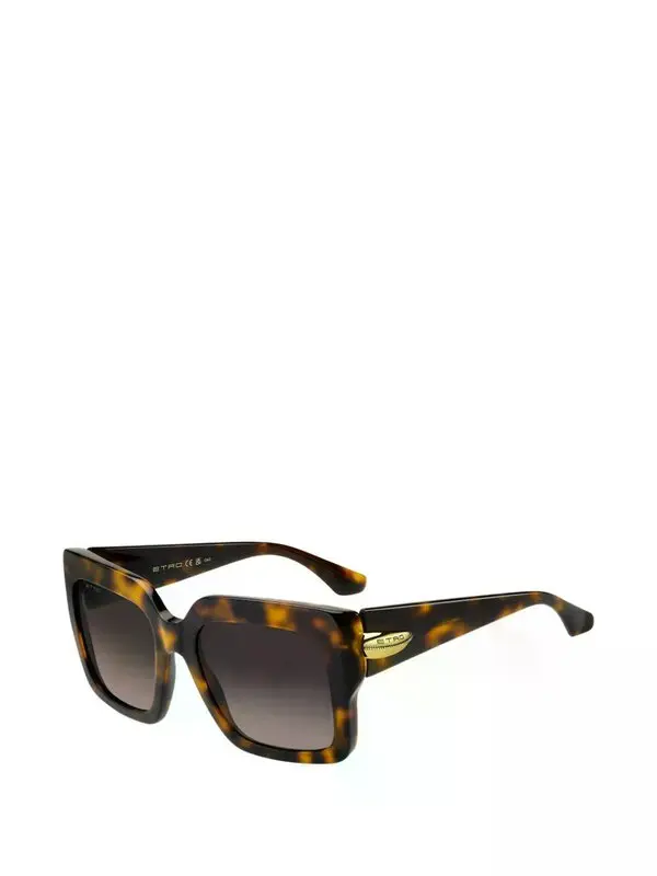 Etro Square Frame Sunglasses - Brown