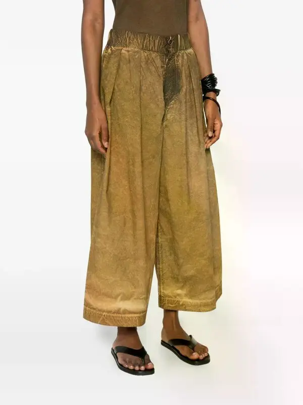 UMA WANG Poetic Trousers - Brown
