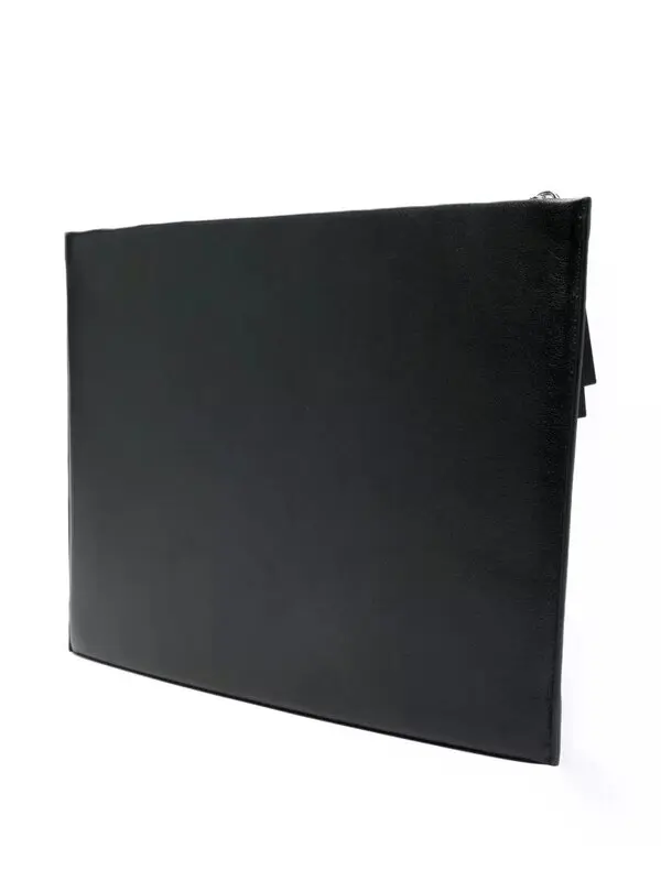 Givenchy Large Antigona Leather Clutch - Black