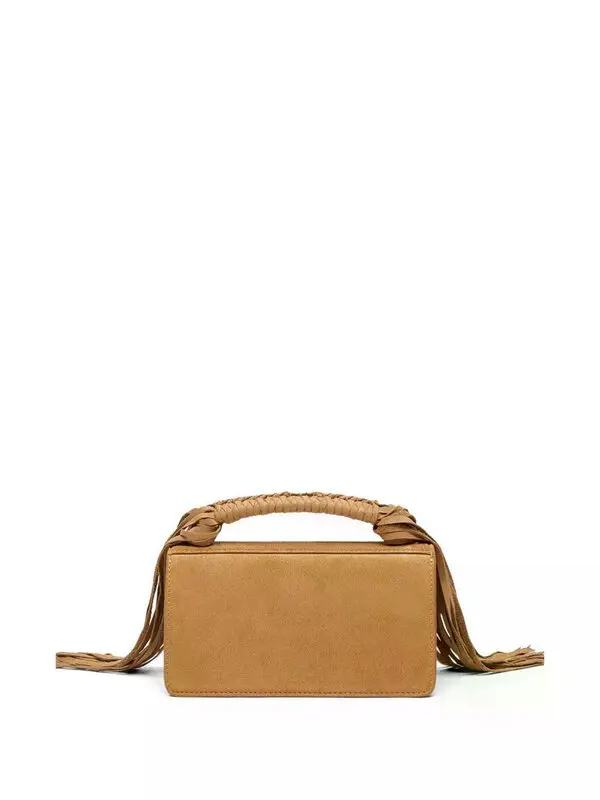 GOLDEN GOOSE Venezia Fringed Cross-body Bag - Neutrals