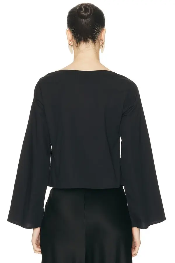 MARLIES GRACE Ocean Top - Black