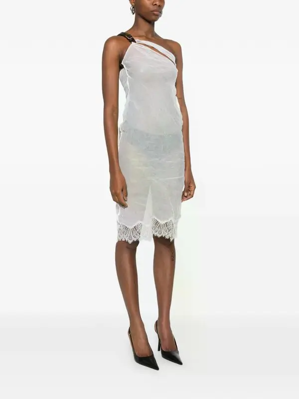 Coperni Wrinkled Mini Dress