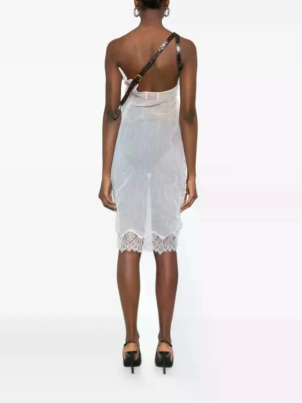 Coperni Wrinkled Mini Dress