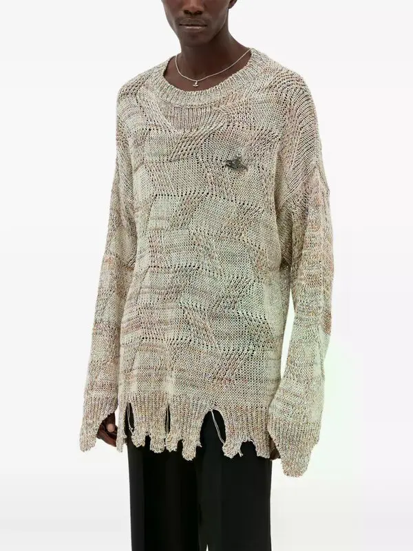 VIVIENNE WESTWOOD Colette Distressed Sweater