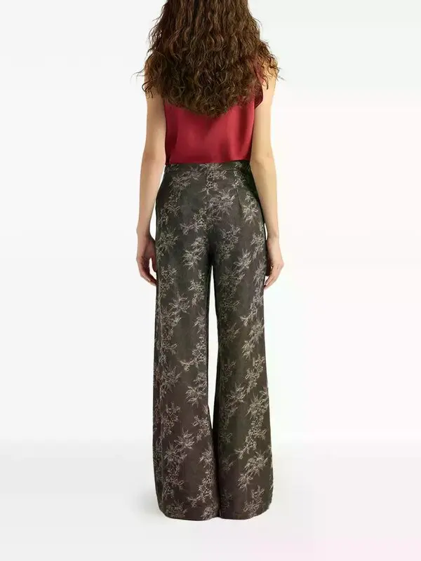 Momoni Jacquard Palazzo Pants