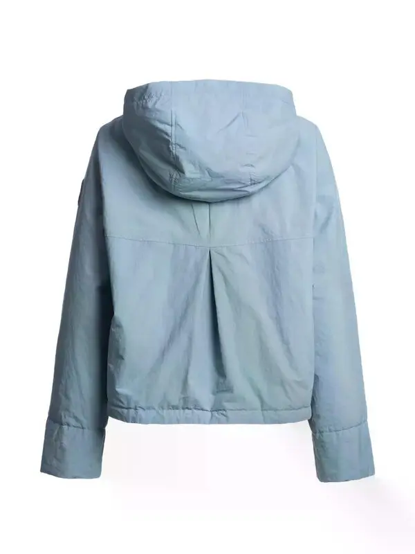PARAJUMPERS Button-up Hooded Jacket - Blue