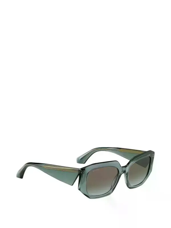 Etro Logo Geometric Sunglasses - Blue
