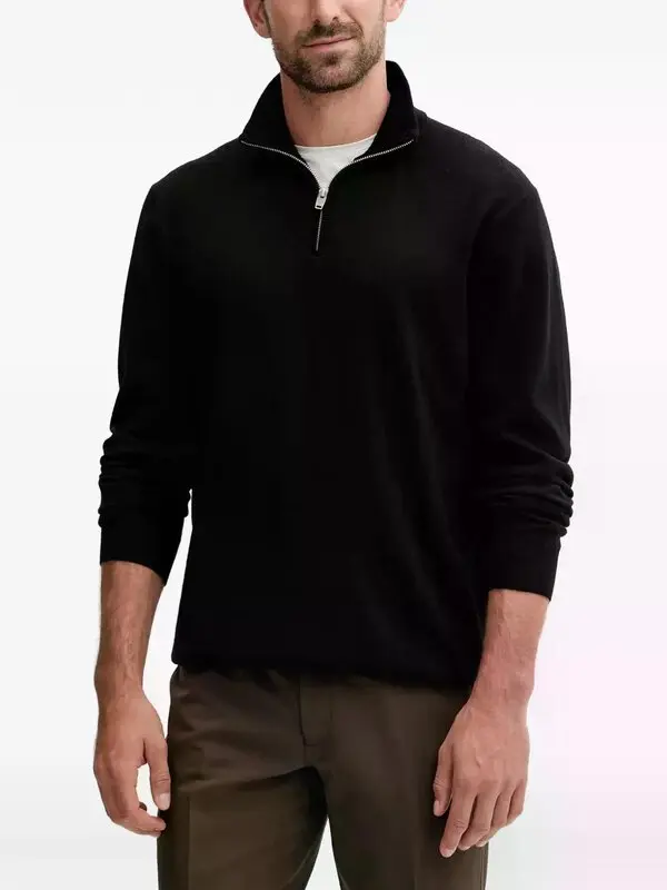 LINDBERGH Half-zip Turtleneck Sweater