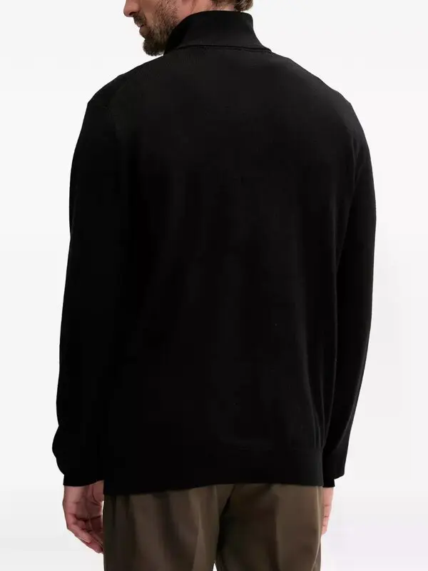 LINDBERGH Half-zip Turtleneck Sweater