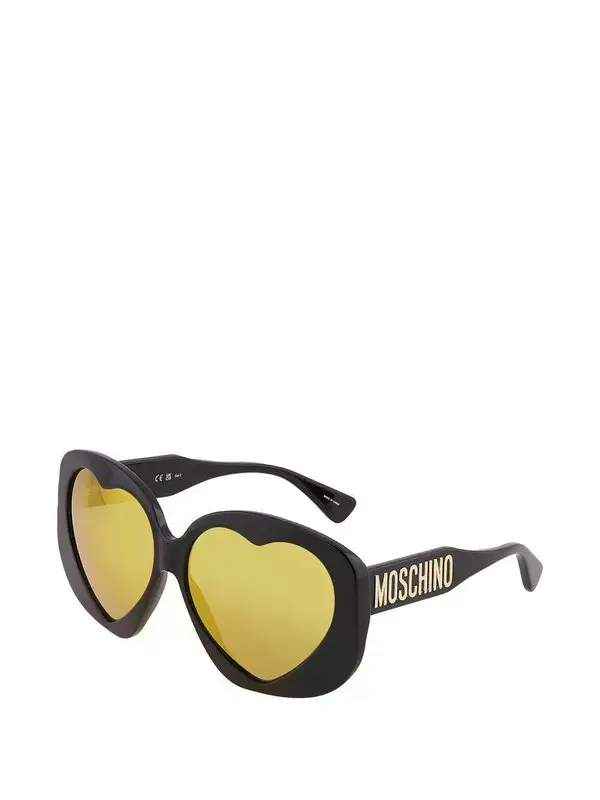 Moschino Heart-shaped Sunglasses