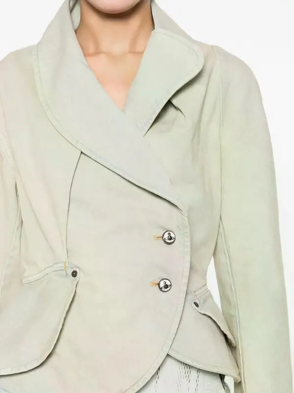 VIVIENNE WESTWOOD Asymmetric Jacket - Blue