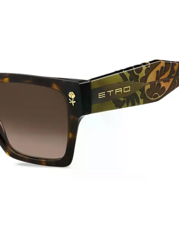 Etro Square-frame Sunglasses - Brown