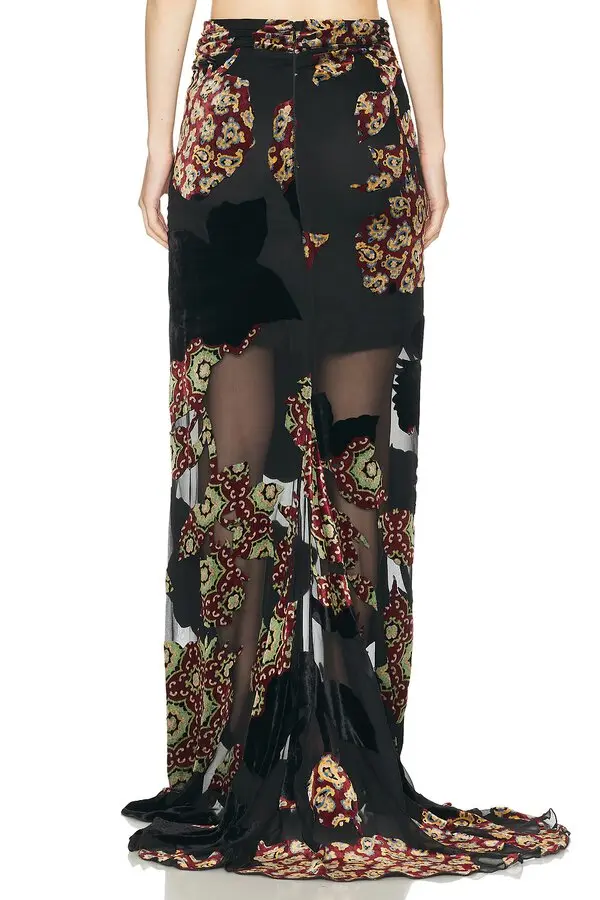 Dries Van Noten Salvix Skirt