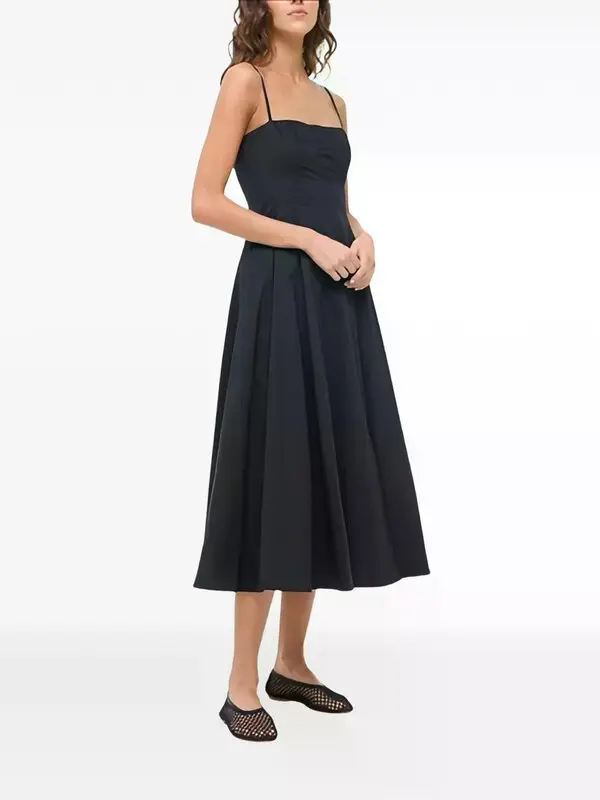 Staud A-line Dress With Spaghetti Straps