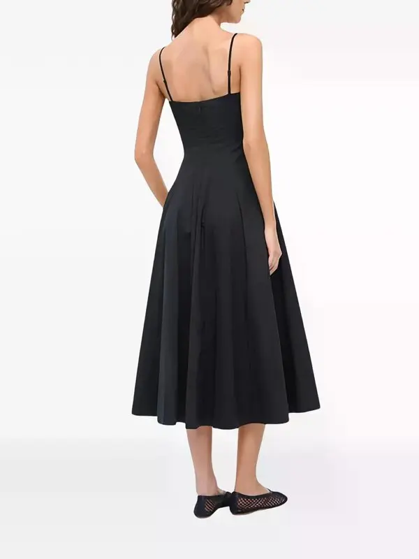 Staud A-line Dress With Spaghetti Straps