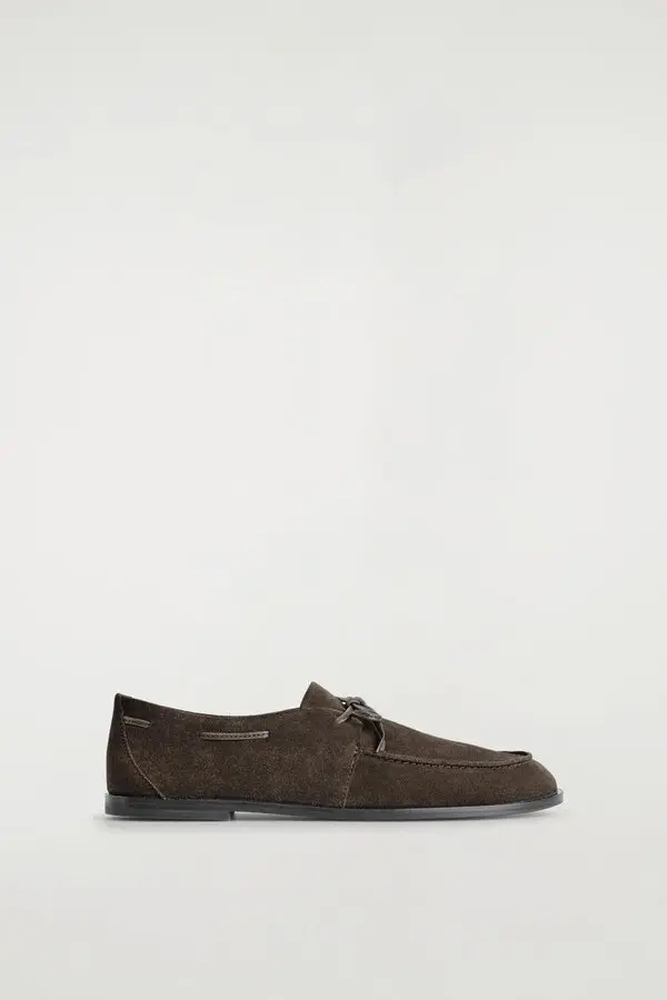 Cos Suede Deck Shoes