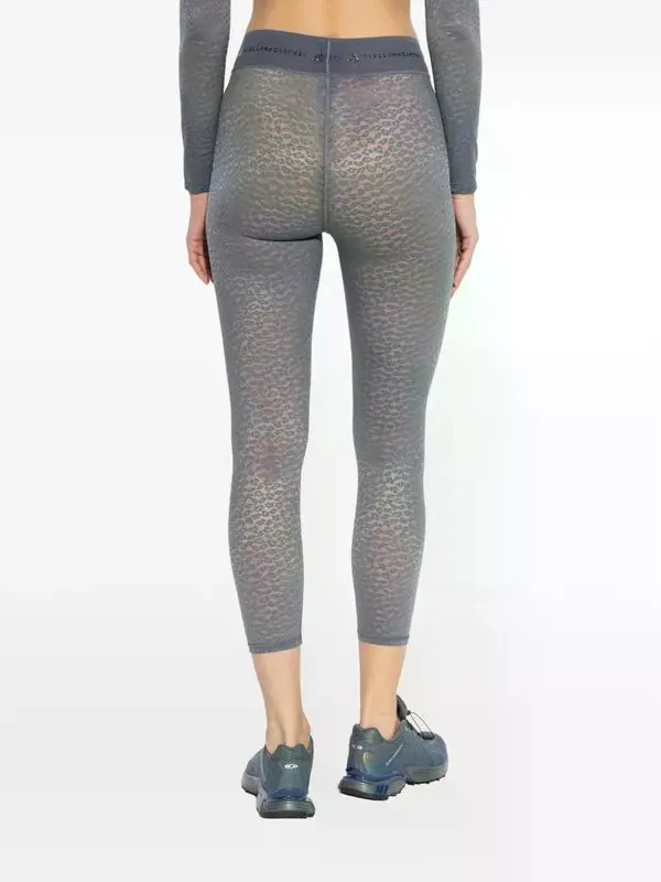 Adidas By Stella McCartney Printed Waistband Leggings