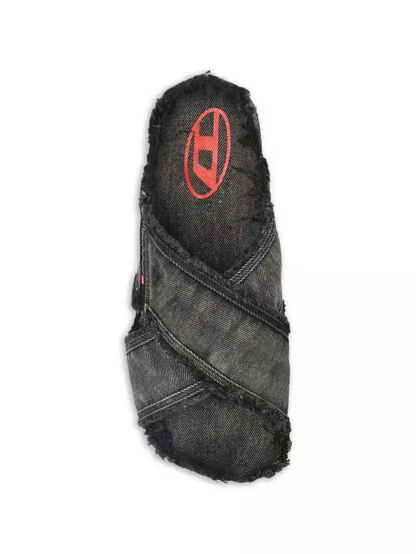 DIESEL® Frayed Crossover Sneakers - Grey