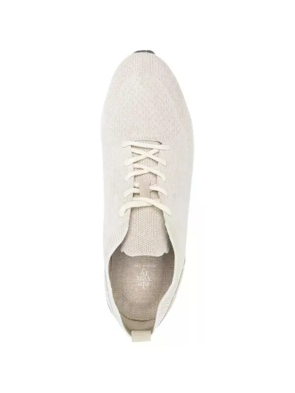 Eleventy Knitted Running Sneakers