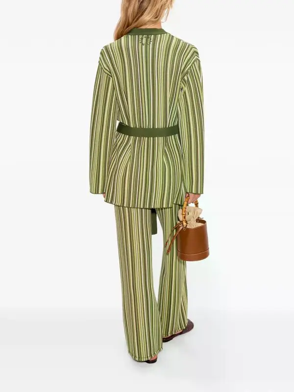 SIMONMILLER Max Belted Striped Cardigan