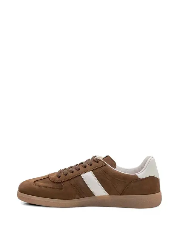 TOM FORD Stripe Nubuck Terence Sneakers - Brown