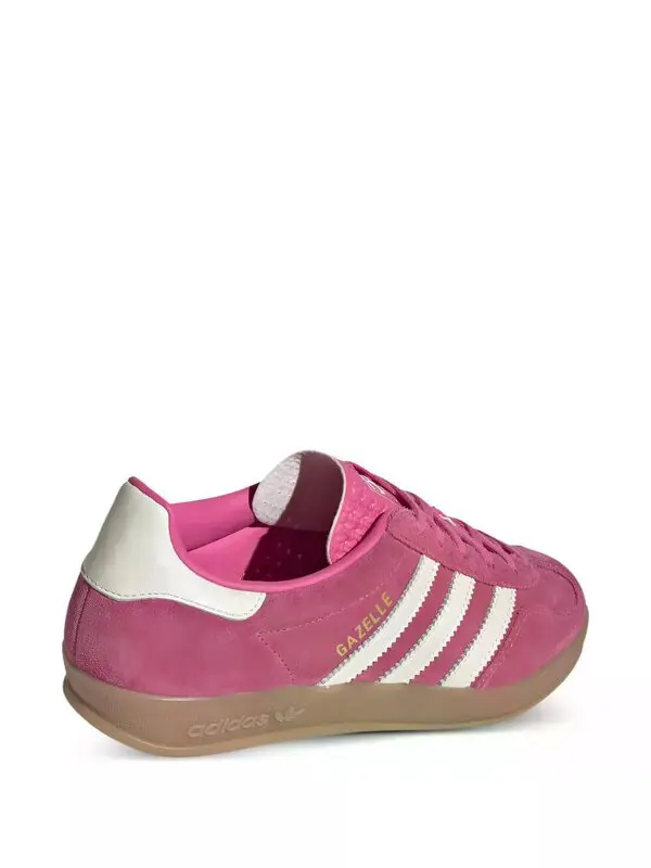 Adidas Gazelle Logo-print Sneakers - Pink