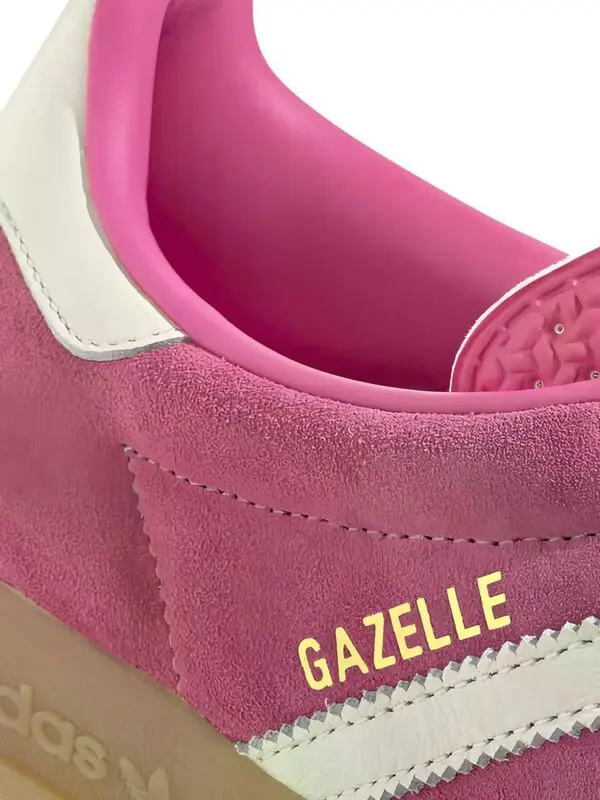 Adidas Gazelle Logo-print Sneakers - Pink