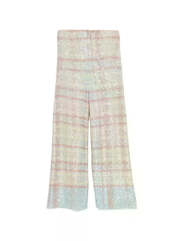 CIRCUS HOTEL Sequin Trousers