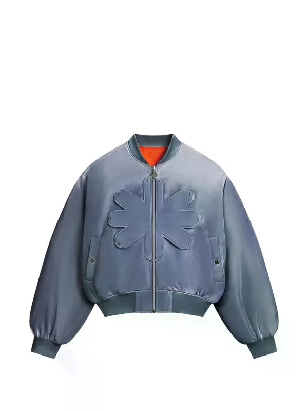 LOSTSHDWS Reversible Bomber Jacket - Blue