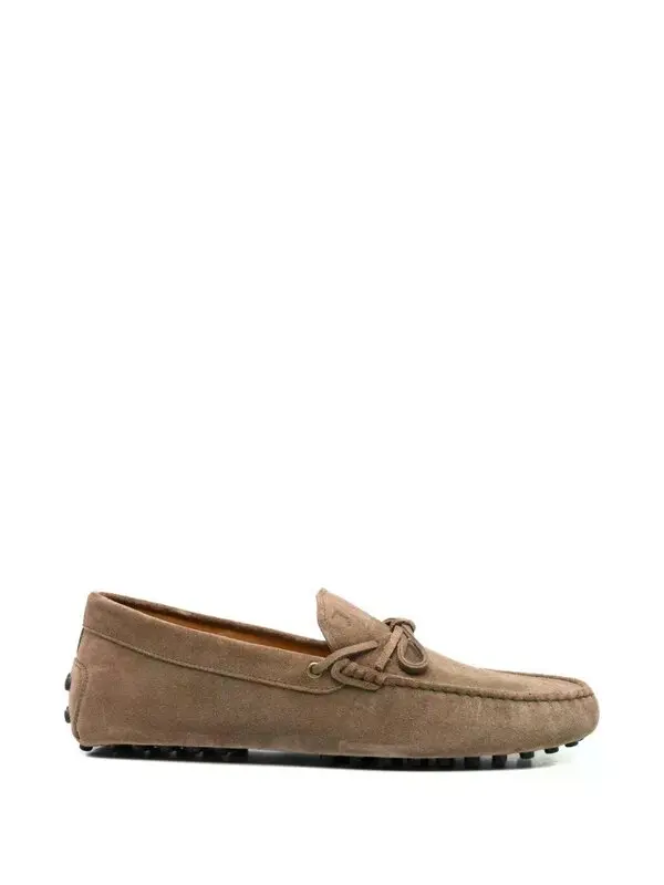 TOD'S Tie Detail Loafers