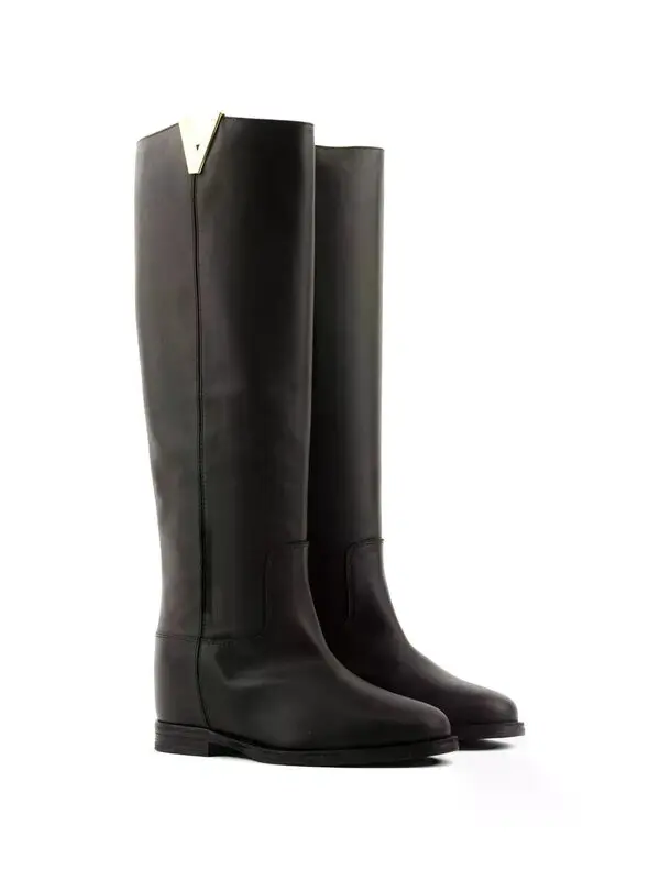 PAUL WARMER Via Roma Leather Boots