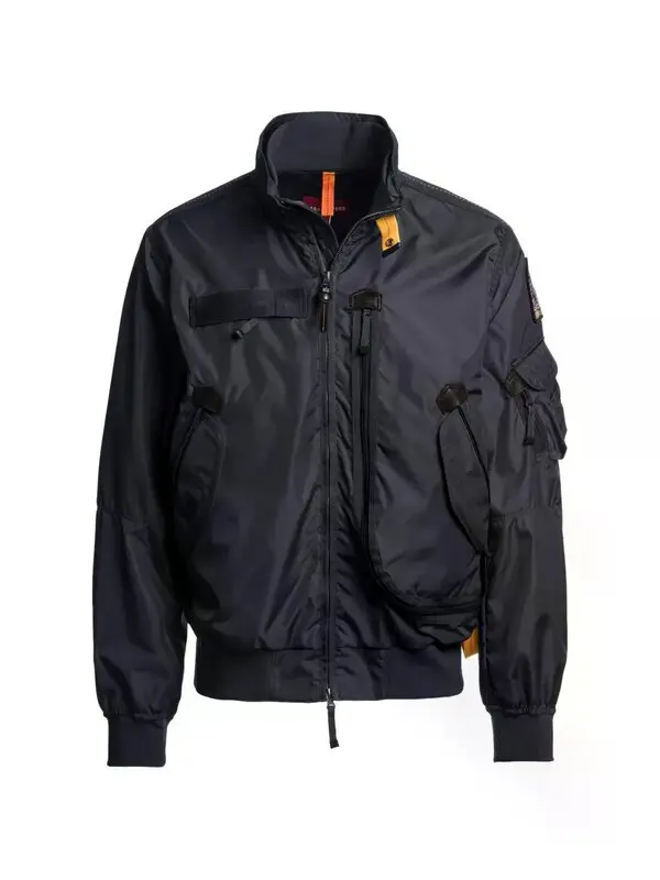 PARAJUMPERS Zipped Bomber Jacket With Patch Detail