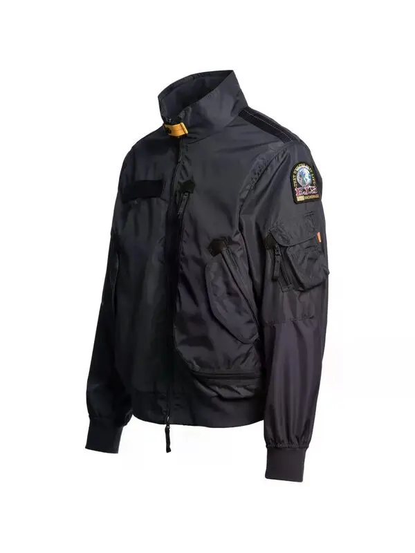 PARAJUMPERS Zipped Bomber Jacket With Patch Detail