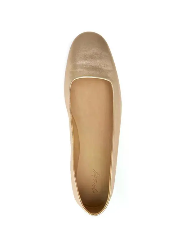 Marsèll Distesa Metallic Ballet Flats - Gold